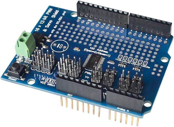 Pca9685 16 Canali 12 Bit Pwm Driver Motore Servo I2c Robot Arduino