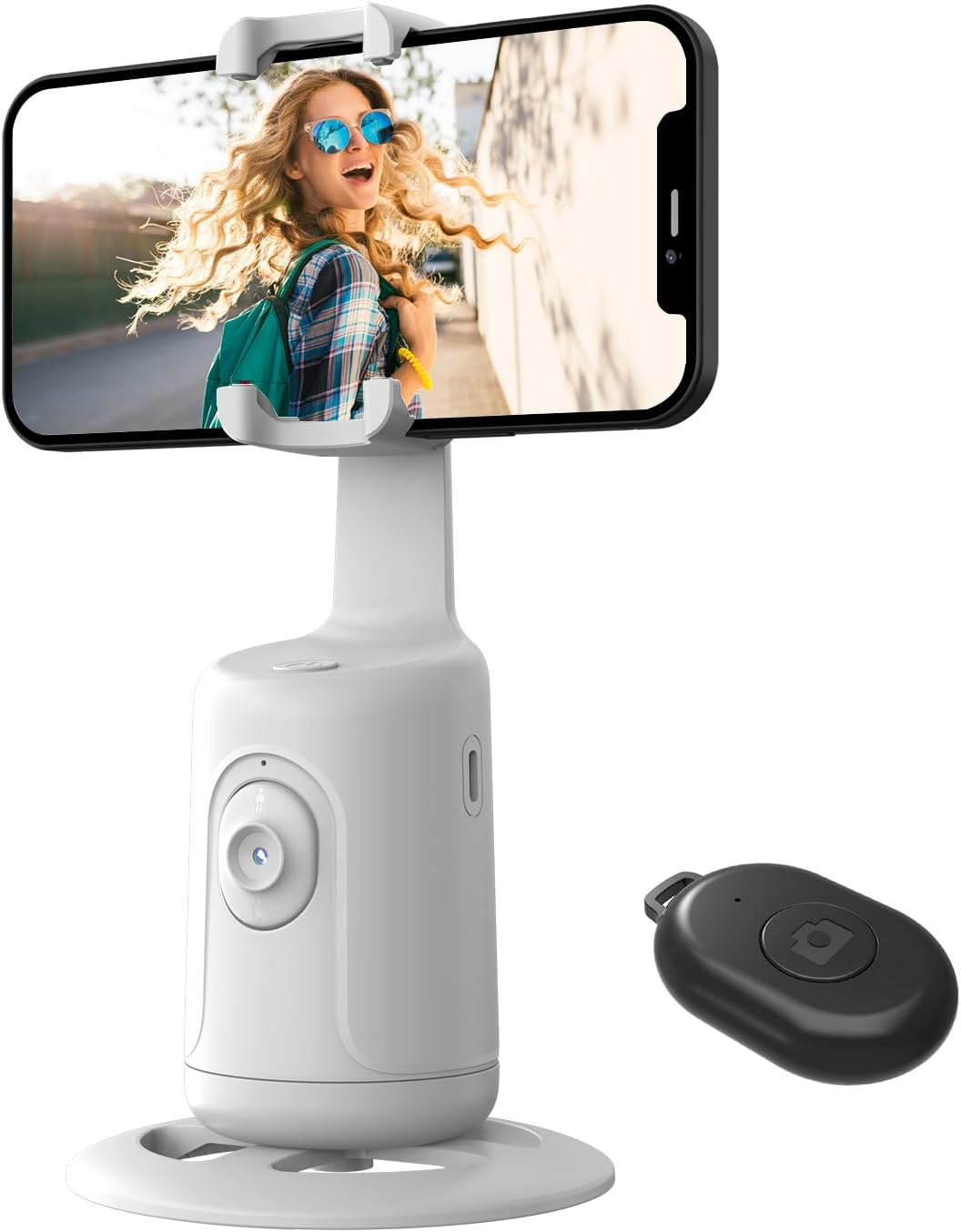 Amazon.com: Auto Face Tracking Tripod, 360° Rotation Face Body Phone ...