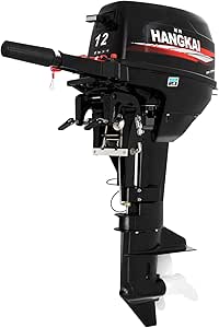 Amazon.com: 2 Stroke 12 hp Outboard Motor, 169CC Short Shaft Outboard Engine with Fuel Tank ...