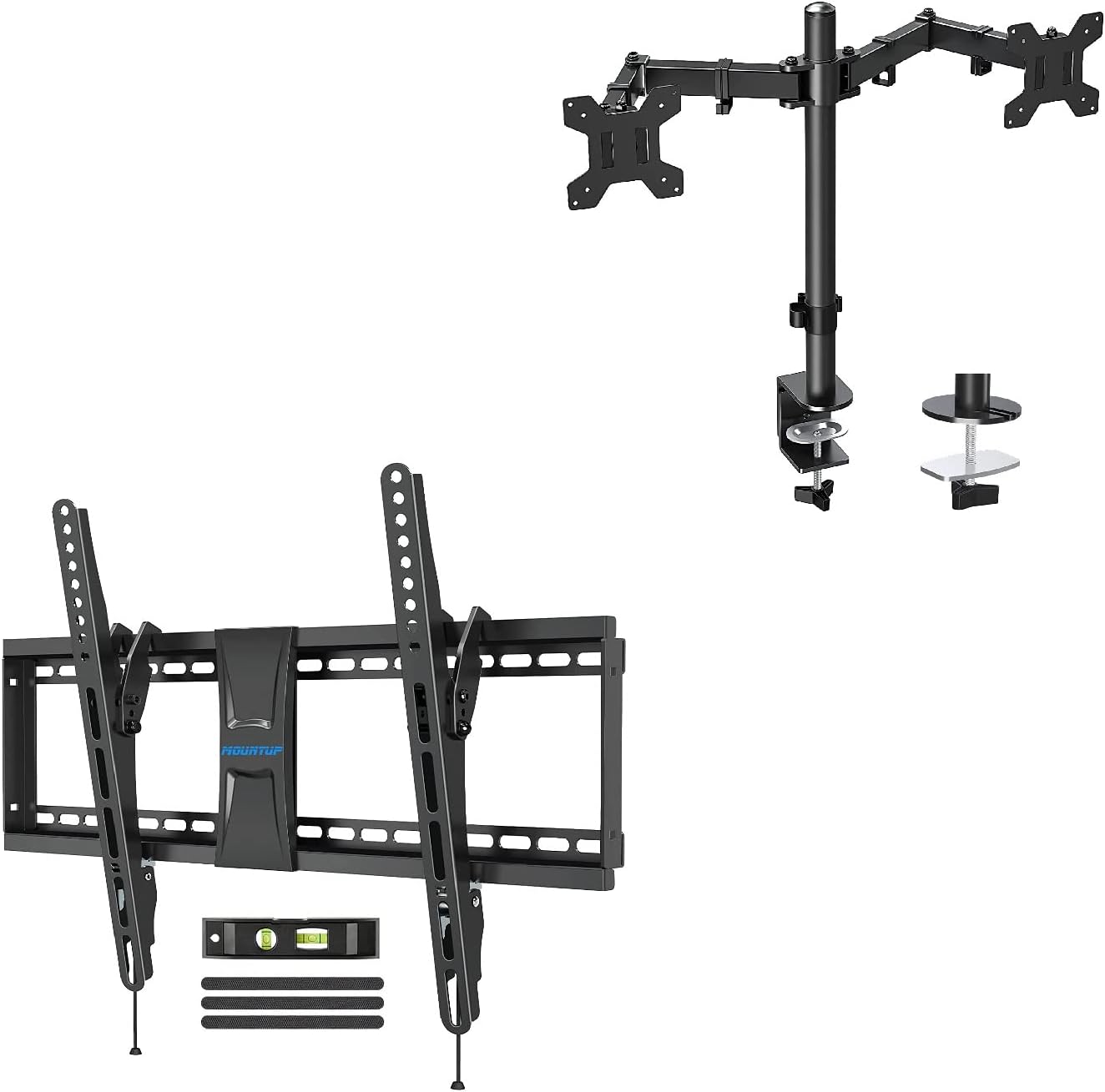 Amazon.com: MOUNTUP MU0008 Tilting TV Wall Mount for 37-70 Inches TVs ...