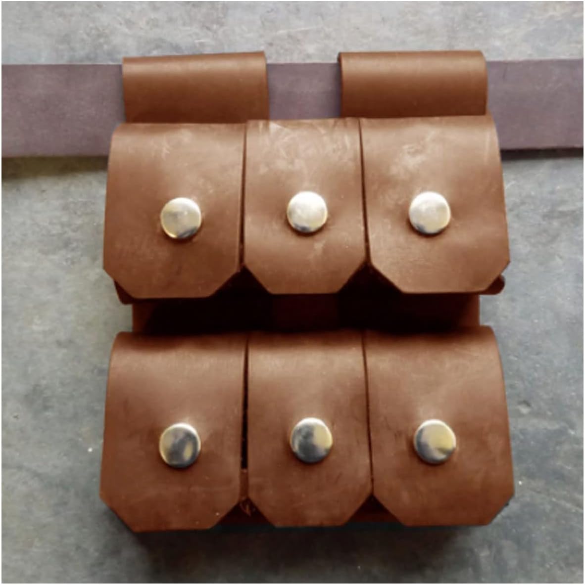 Amazon.com: IWBSIEID Steampunk PU Leather Potion Holder LARP Costume ...