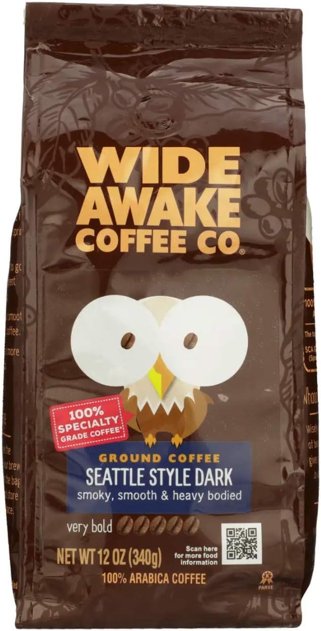 Amazon.com : Wide Awake Coffee House Blend Ground Coffee, 12 Ounce ...