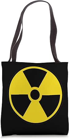 Amazon.com: Radiation Hazard Symbol Biohazard Nuclear Tote Bag ...
