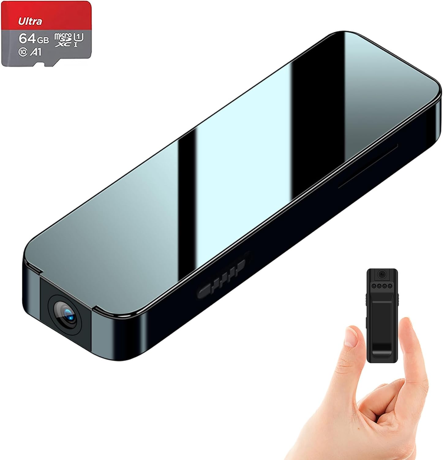 Amazon.com : KONPCOIU Mini Body Camera, Small Body Camera Night Vision ...