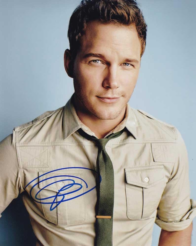 Chris Pratt in-person autographed photo at Amazon's Entertainment ...