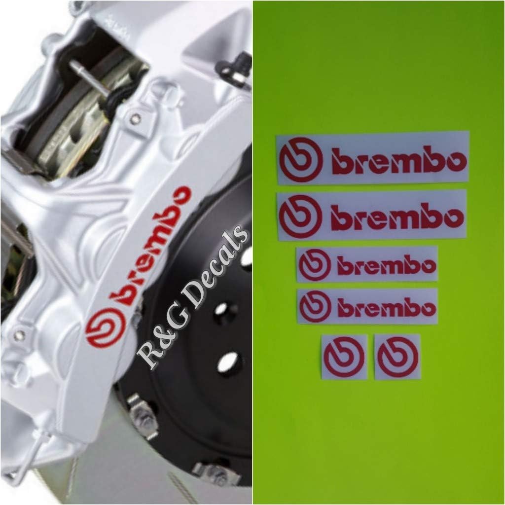 Amazon.com: R&G Brembo 6 Piston & 4 Piston High Temp Brake Caliper ...