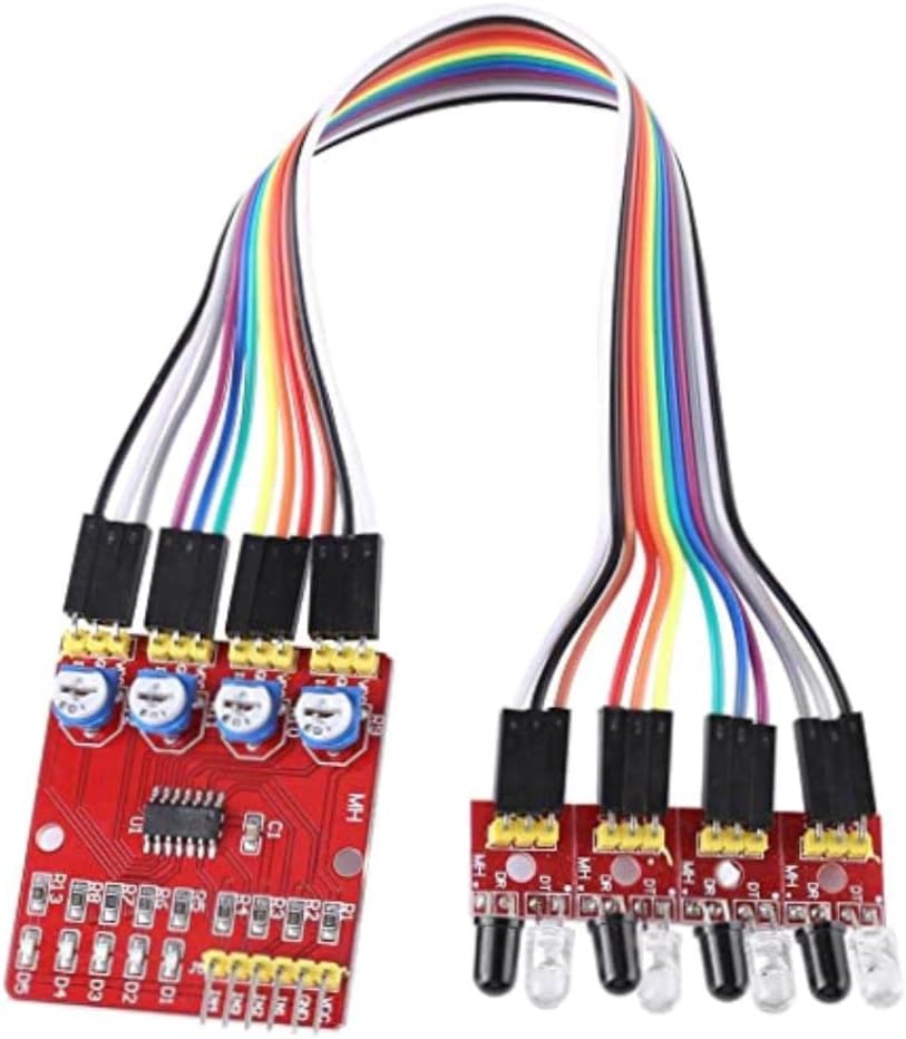 Amazon.com: Your Robotics Project with Line Tracking and Obstacle ...