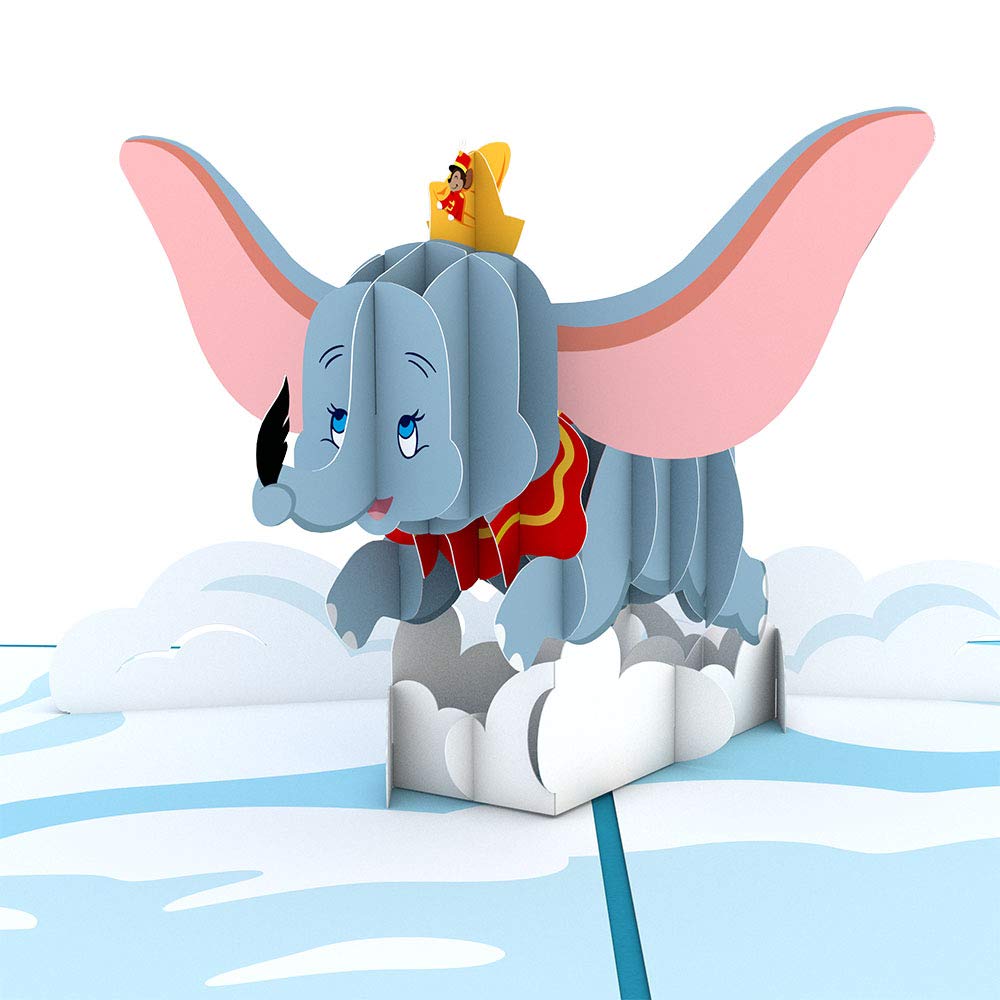 Buy Lovepop Disney Dumbo Birthday Pop Up Card, 3D Greeting Cards, Pop ...