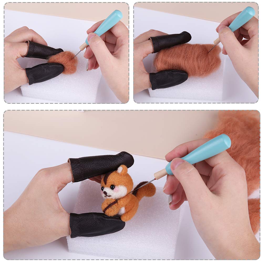 Snapklik.com : BAGERLA Needle Felting Kit, Complete Needle Felting ...