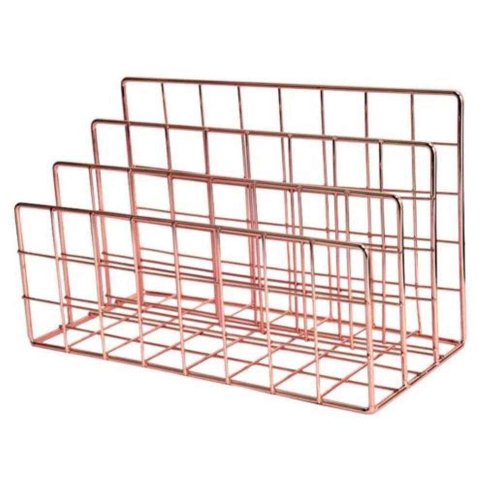 XBSLJ File Racks, Metal Mesh Magazine Rack, Desk File Organiser ...