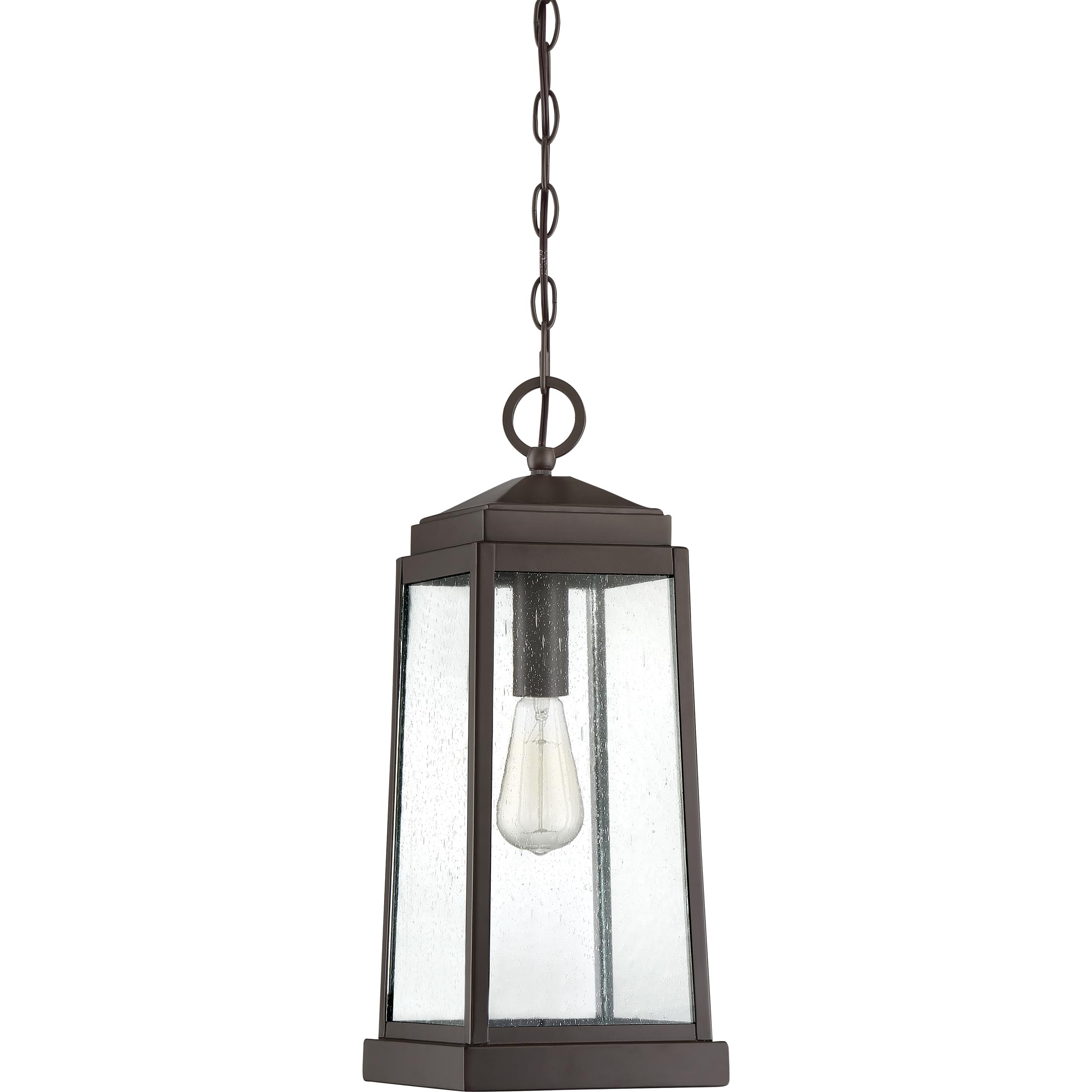 Cowboy Outdoor Pendant Light Trail 1 Light Bronze Rustic Horse Cowboy