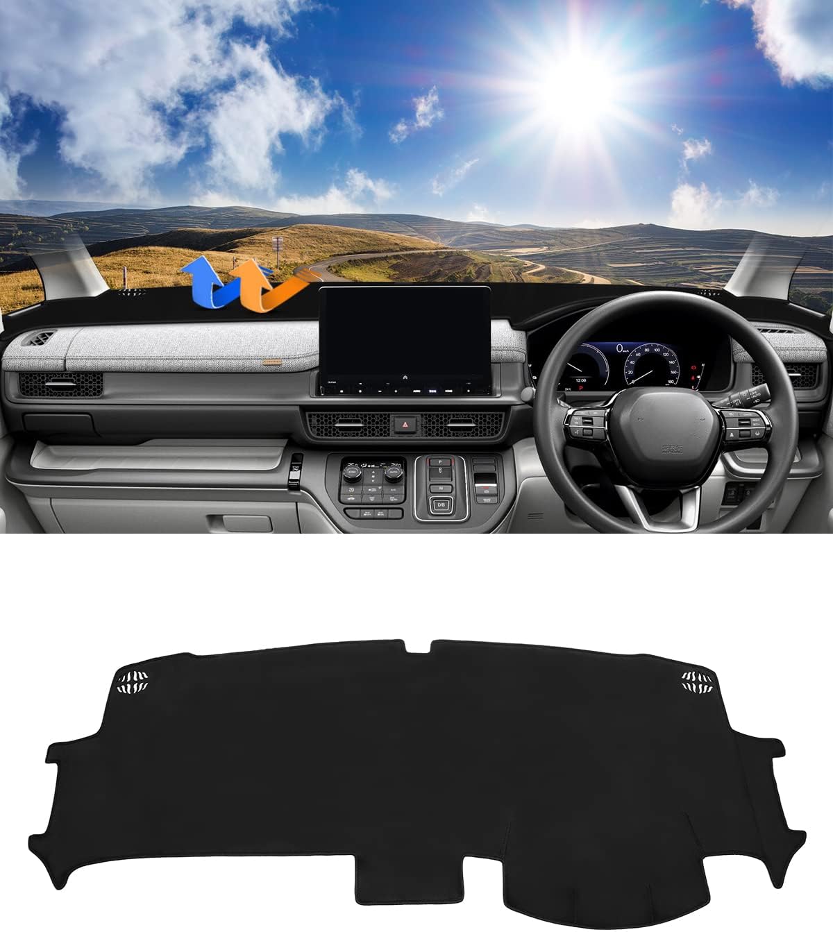 Amazon | (トクトヨ)Tokutoyo ホンダ対応 ステップワゴン ハイブリッド RP系 RP6 RP7 RP8 3Dフロアマット ...