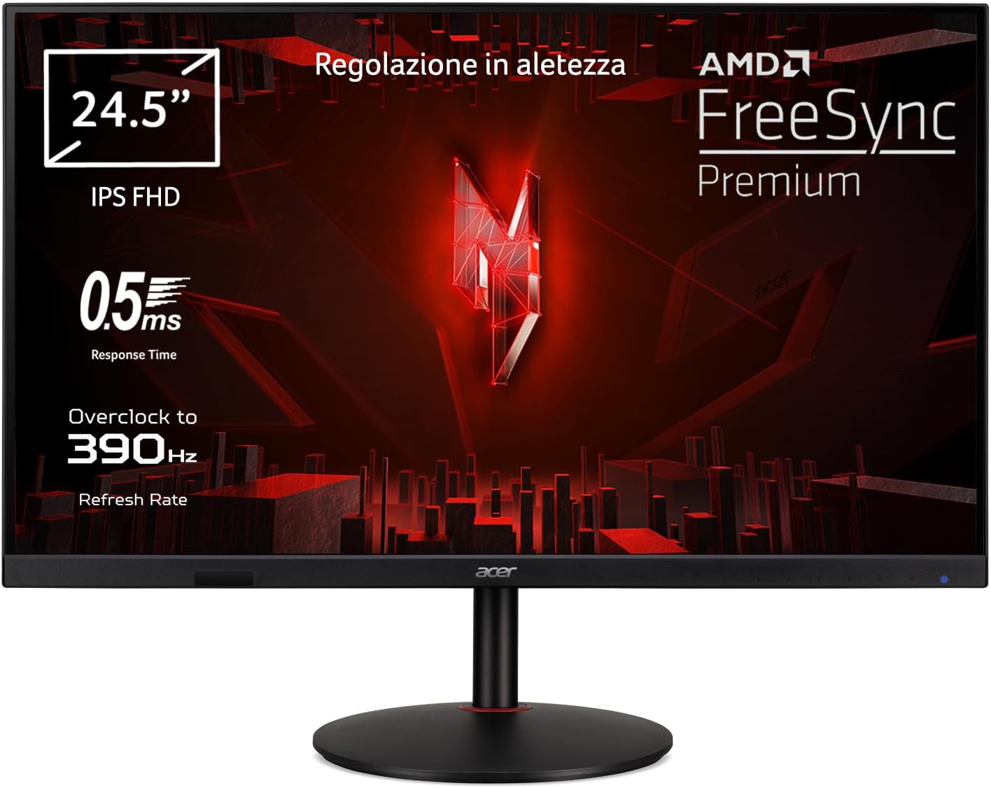 ASUS ROG Strix XG259QN Monitor Gaming eSports 25” pollici (24,5), FHD ...