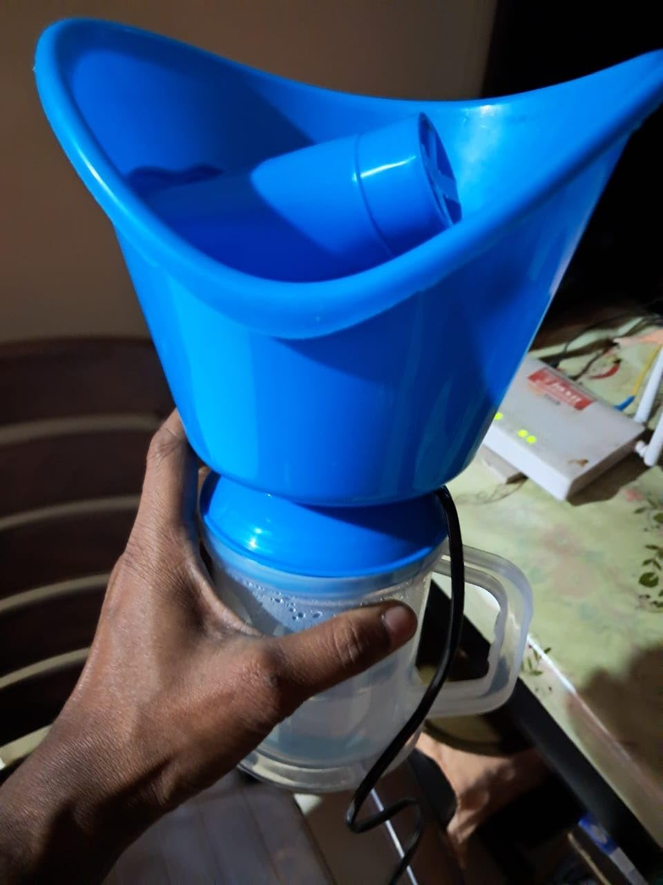 All in One Vaporizer Nose Steamer Cough Steamer Nozzle Inhaler & Nose ...