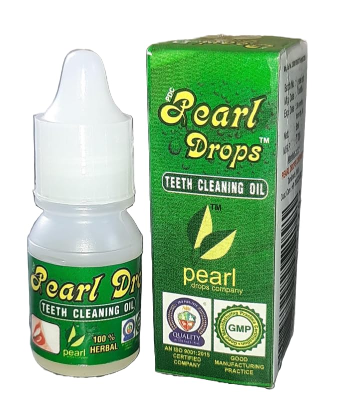 Buy Pearl Drops Herbal Teeth Cleaning Oil 5ml – 10 No's Blue Pack ...