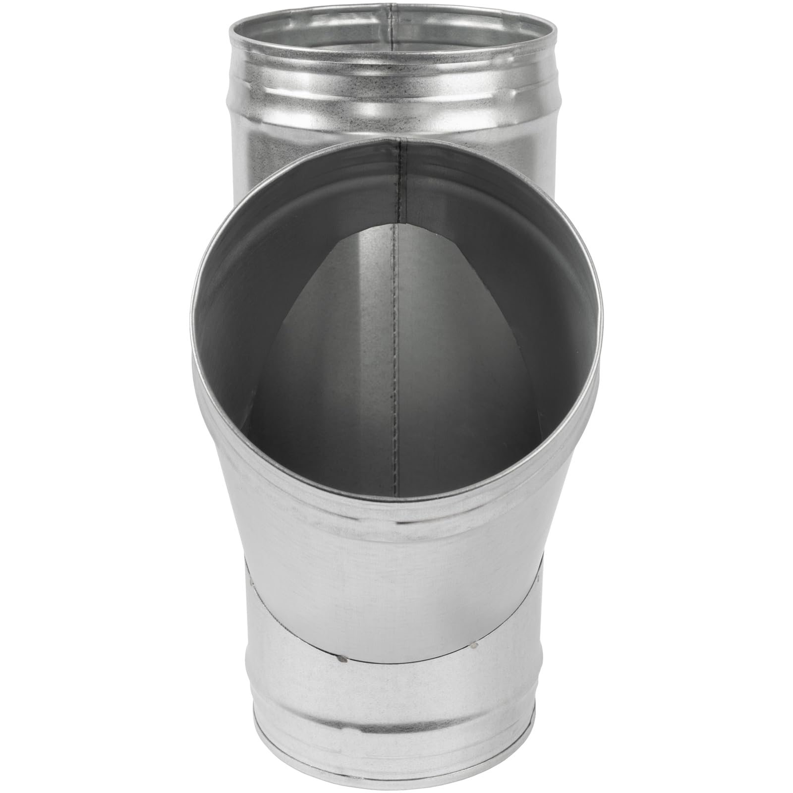 3 Stainless Steel Duct Fittings HVAC OD 6" Inch Steel Round Duct Elbow