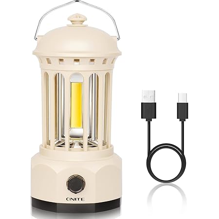Onite LED Camping Lantern Rechargeable, Camping Lights for Tents with ...