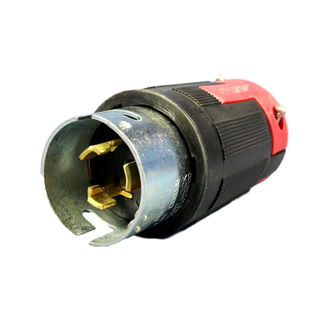 Cooper CS8365EX Nylon Pro-Grip California Style Locking Plug 50A 3 ...