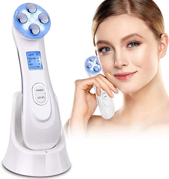 Facial Lifting Machine,LED Light Therapy Wrinkle Remover Skin ...