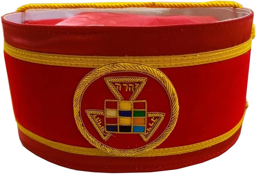 Generic Masonic Regalia Royal Arch Past High Priest Crown Cap Hand ...