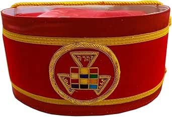 Generic Masonic Regalia Royal Arch Past High Priest Crown Cap Hand ...