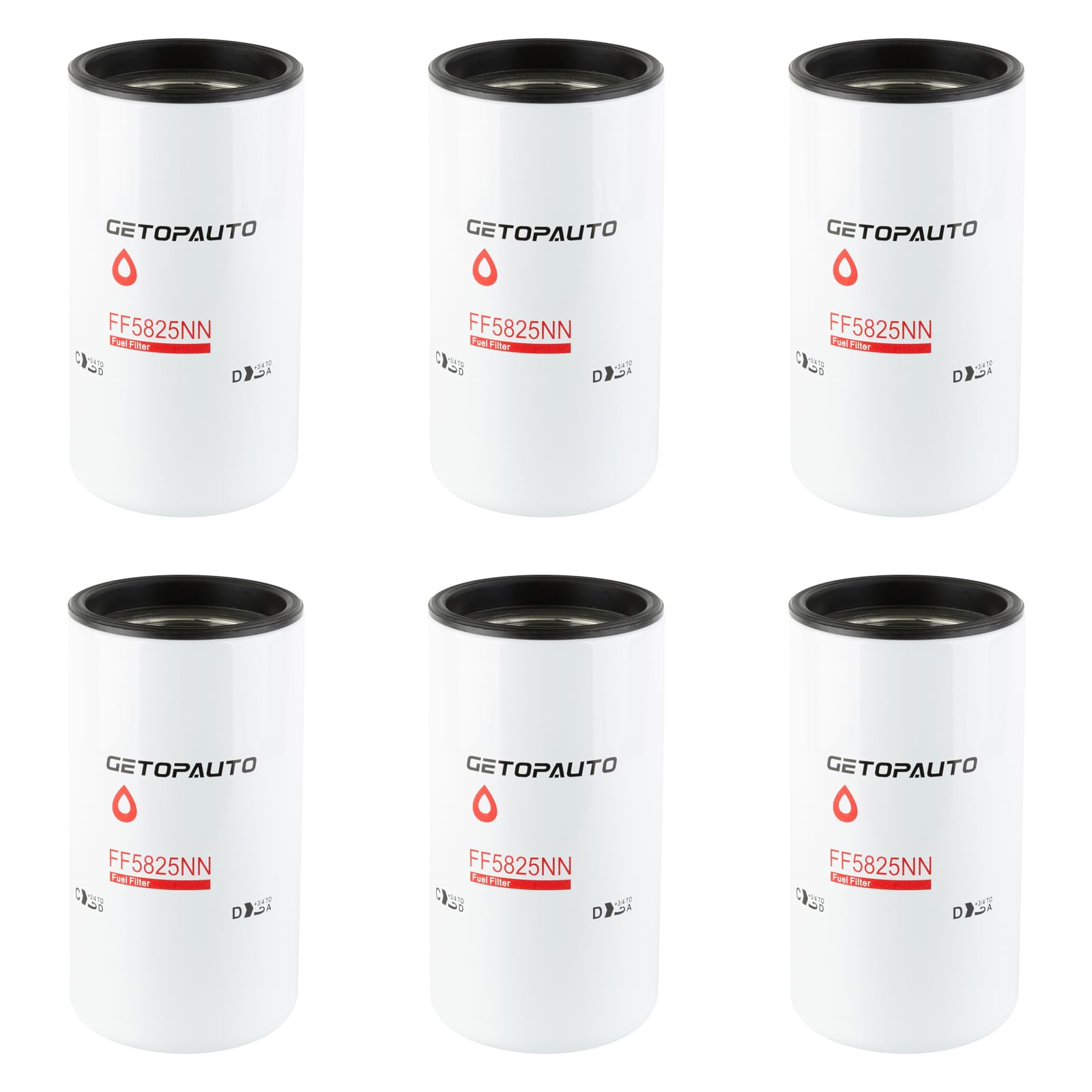 Amazon.com: GETOPAUTO FF5825NN Fuel Filter Compatible with Cummins ...
