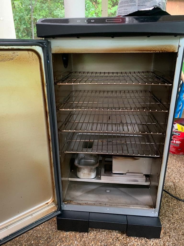 $38/mo - Finance EAST OAK 30-inch Electric Smoker with Side Wood Chip ...