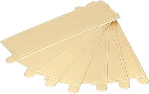 RIZGHWOY 100PCS Rectangle Mousse Cake Boards Cupcake Base Dessert ...