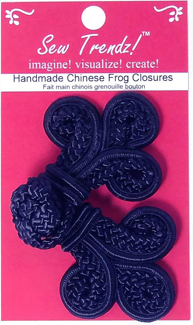 Amazon.com: SEW TRENDZ Frogs Closures Chinese Button Hook & Eye ...