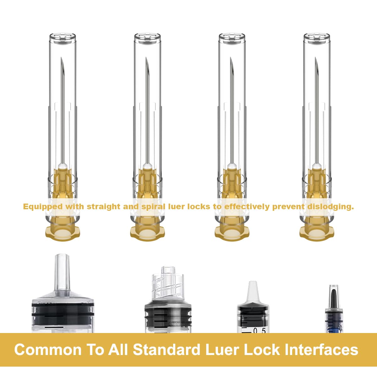 Snapklik.com : 25Ga 1 Inch Luer Lock Needle, Industrial Dispensing ...