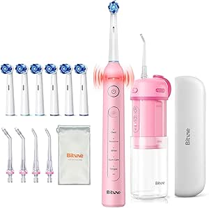 Amazon.com: Bitvae R2 Rotating Electric Toothbrush ＆ Portable Travel ...