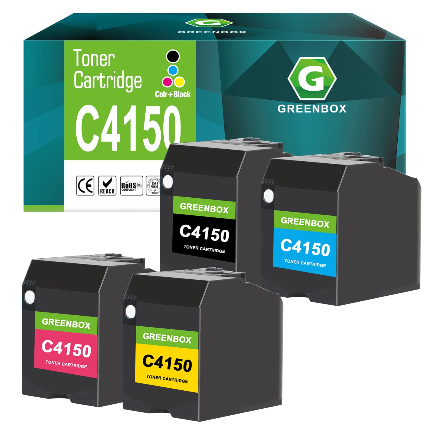 Amazon.com: GREENBOX Remanufactured C4150 Toner Cartridge Replacement ...