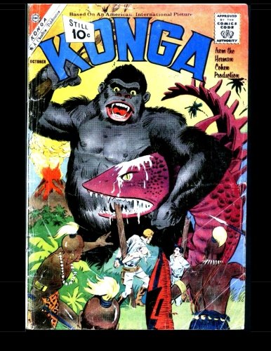 Konga #3: Golden Age Science Fiction: Therrian, Kari A, Group, Charlton ...
