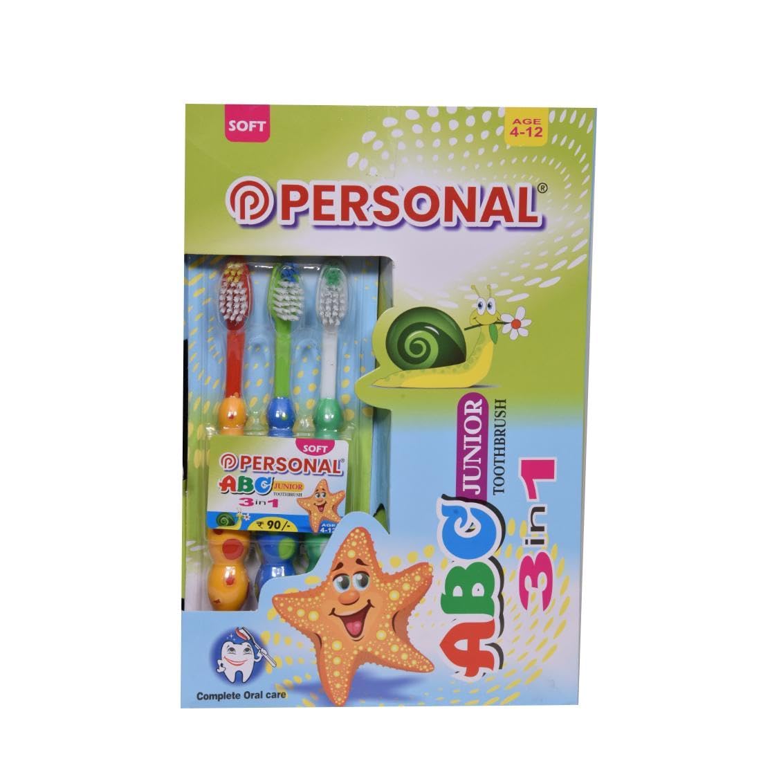 Buy Personal ABC Junior Soft Reaches all the critical areas Manual 3 in ...