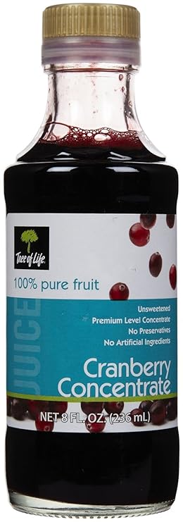Amazon.com : Life Tree Juice Concentrate, Unsweetened Cranberry, 8 ...