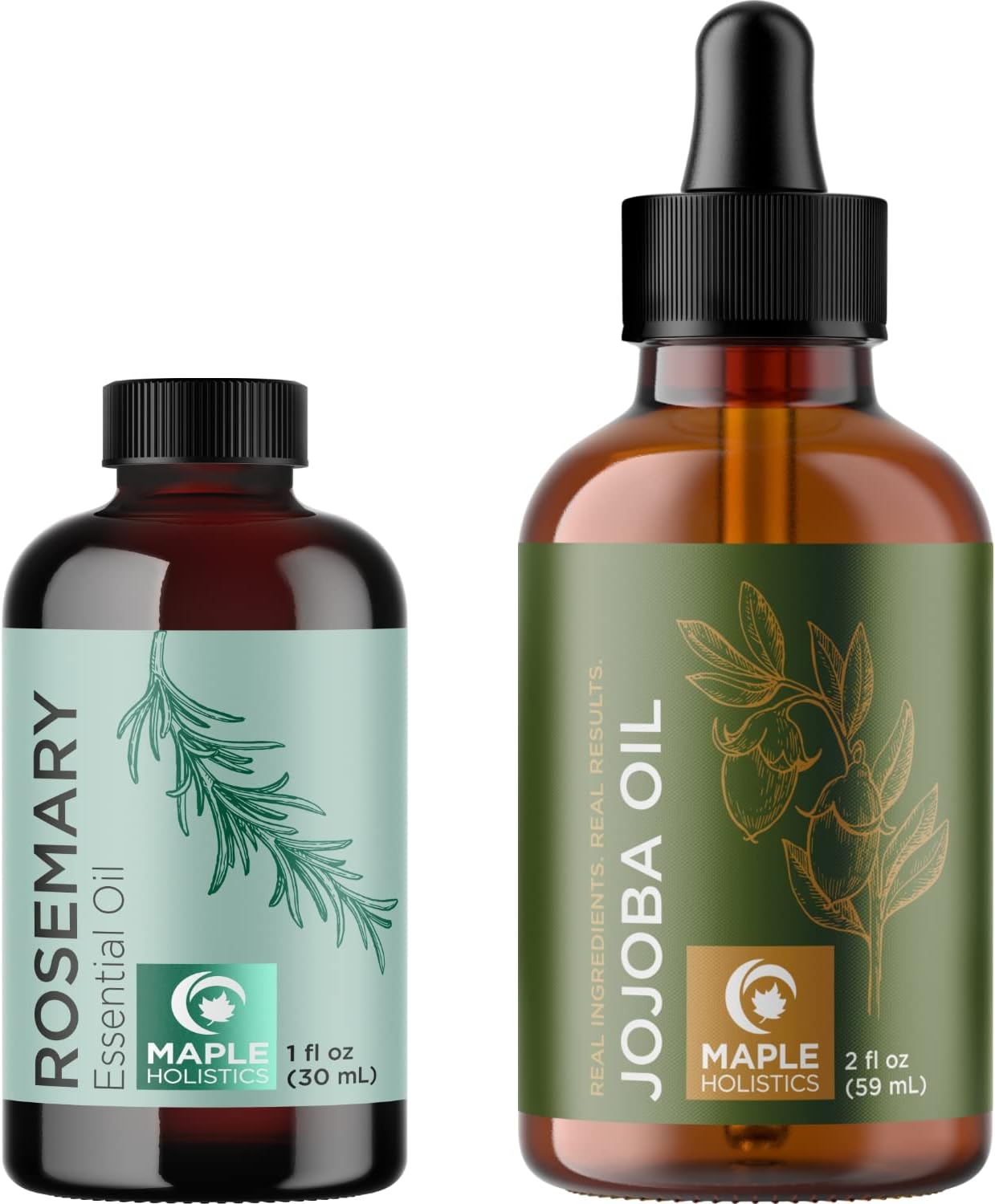 Amazon.com: Pure Rosemary and Jojoba Oil Set - Refreshing Rosemary ...