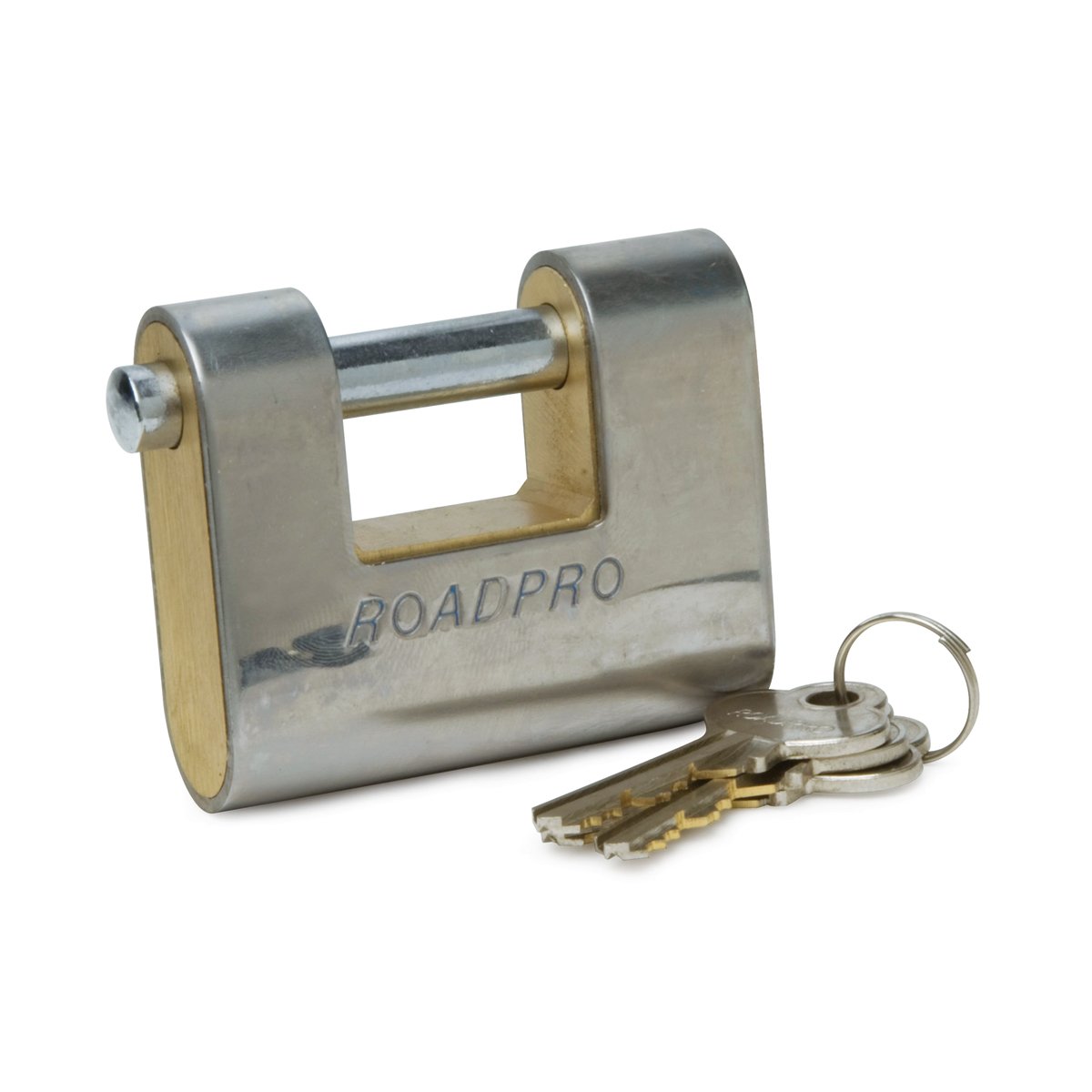 Amazon.com: Roadpro RPLH-70 Truck/Trailer 2.75" Brass Padlock : Tools ...