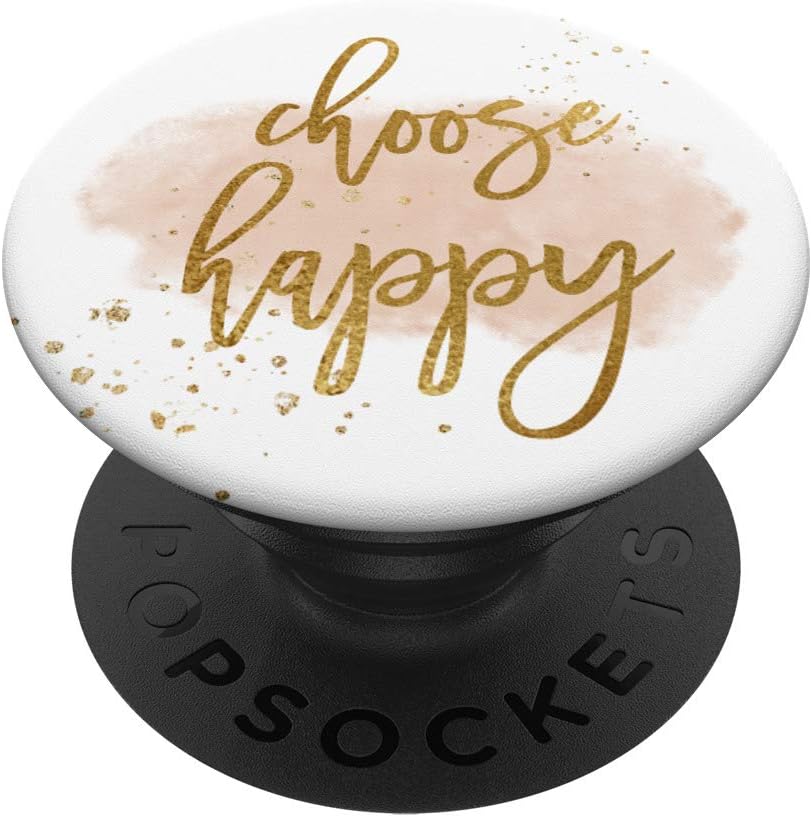 Amazon.com: Choose Happy Quote Pretty Script Inspirational Message ...