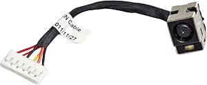 Amazon.com: Suyitai DC Power Jack Harness Cable Socket Plug Replacement ...