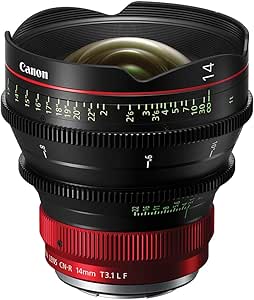 Amazon.com : Canon RF Prime Series Cinema Lens - 14mm, T3.1 : Electronics