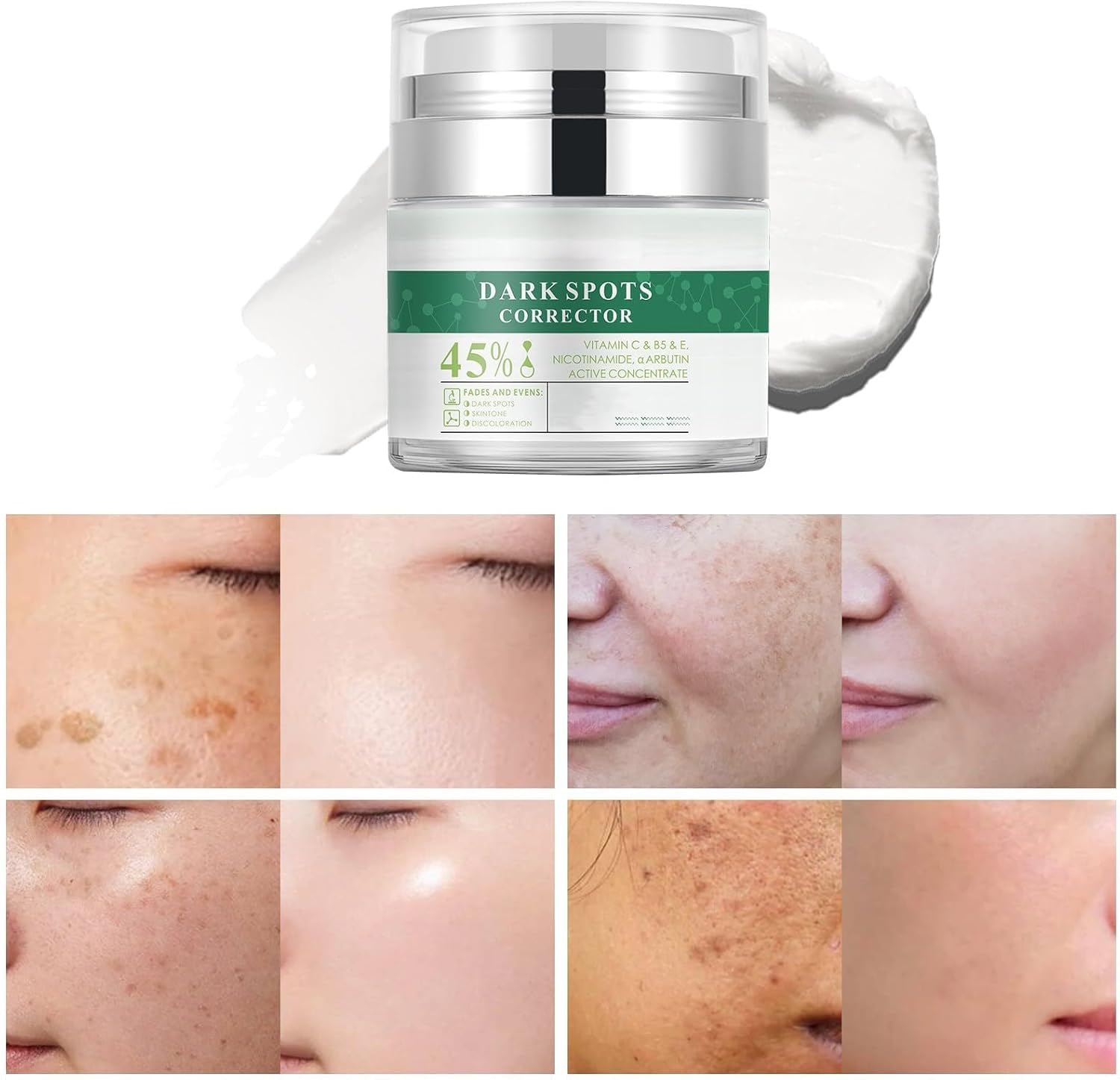 Dark Spot Cream for Face, Dark Spot Cleansing Cream for Face & Body ...