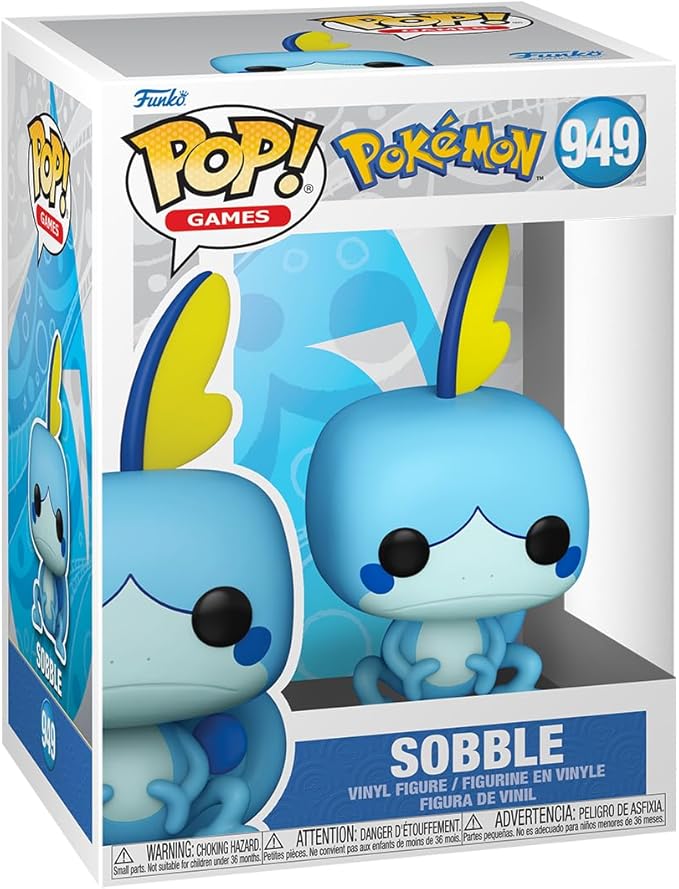 Amazon.com: Funko Pop! Games: Pokemon - Sobble : Toys & Games