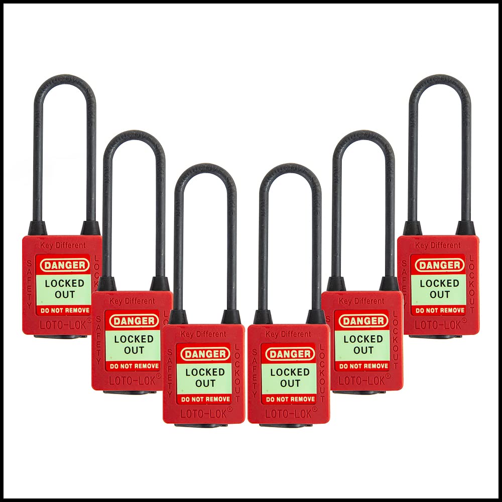 Loto Lok Patented 3ptp 3 Point Traceability Padlock Lockout Tagout ...
