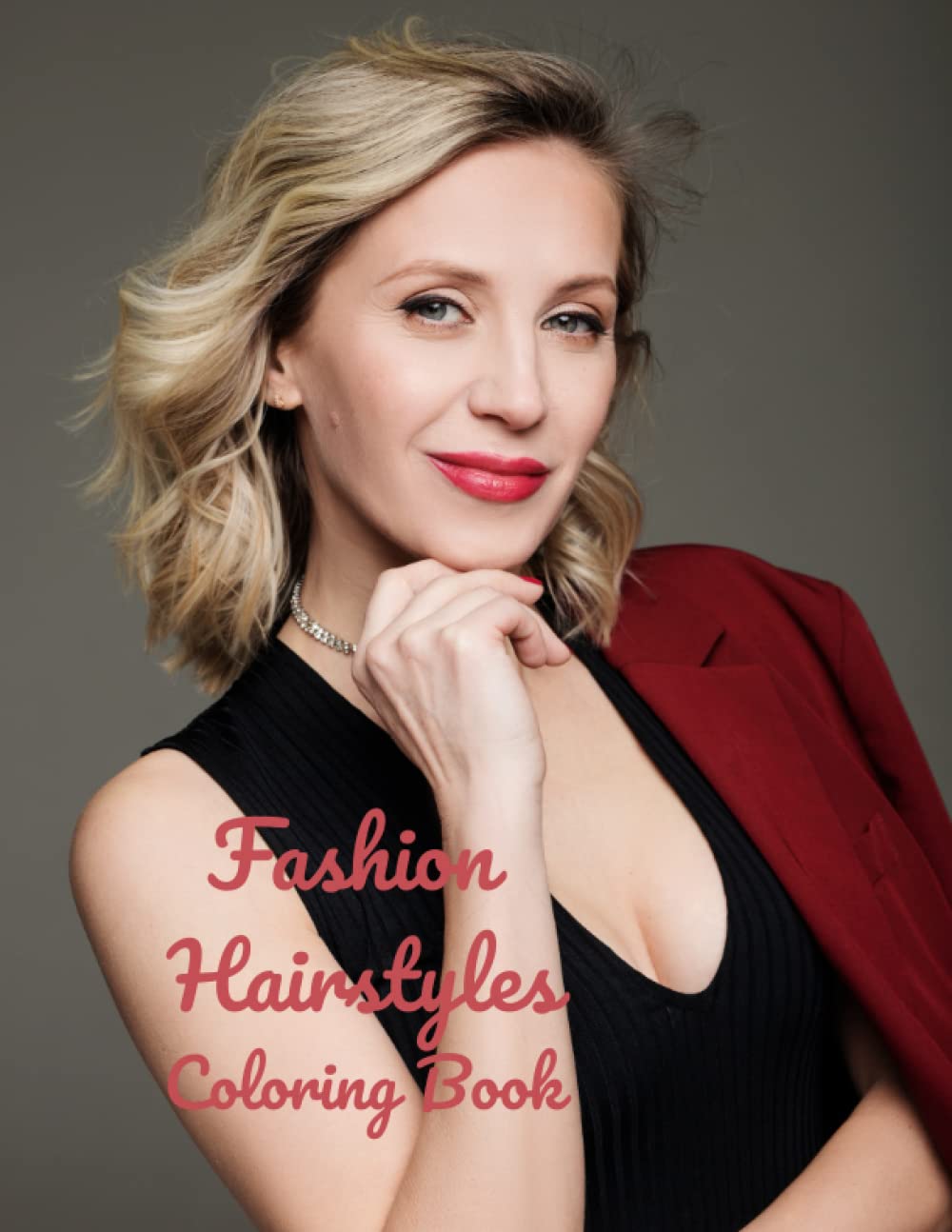 Buy Fashion Hairstyles Coloring Book: Gorgeous Models with Stunning ...
