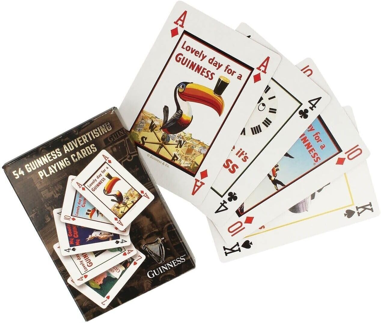 Guinness Advertising Playing Cards : Amazon.co.uk: Toys & Games