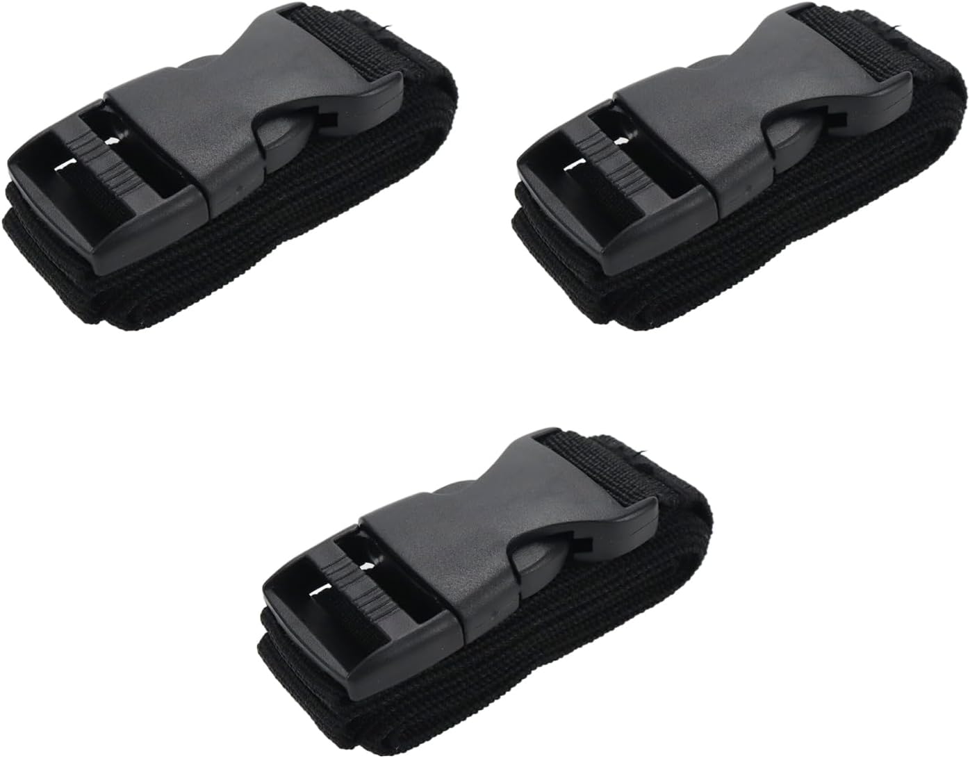 Amazon.com: Sydien 3Pcs Tie Down Straps Black Nylon Strap 1" x 47" (3 ...