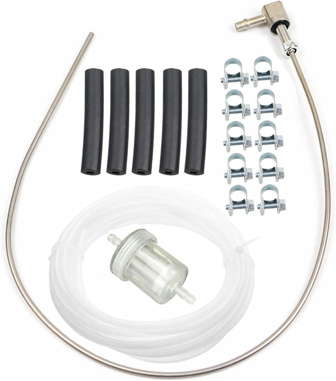 Pulchra 18PCS Diesel Heater Fuel Line Kit, Fuel Tank Standpipe Kit Fuel ...