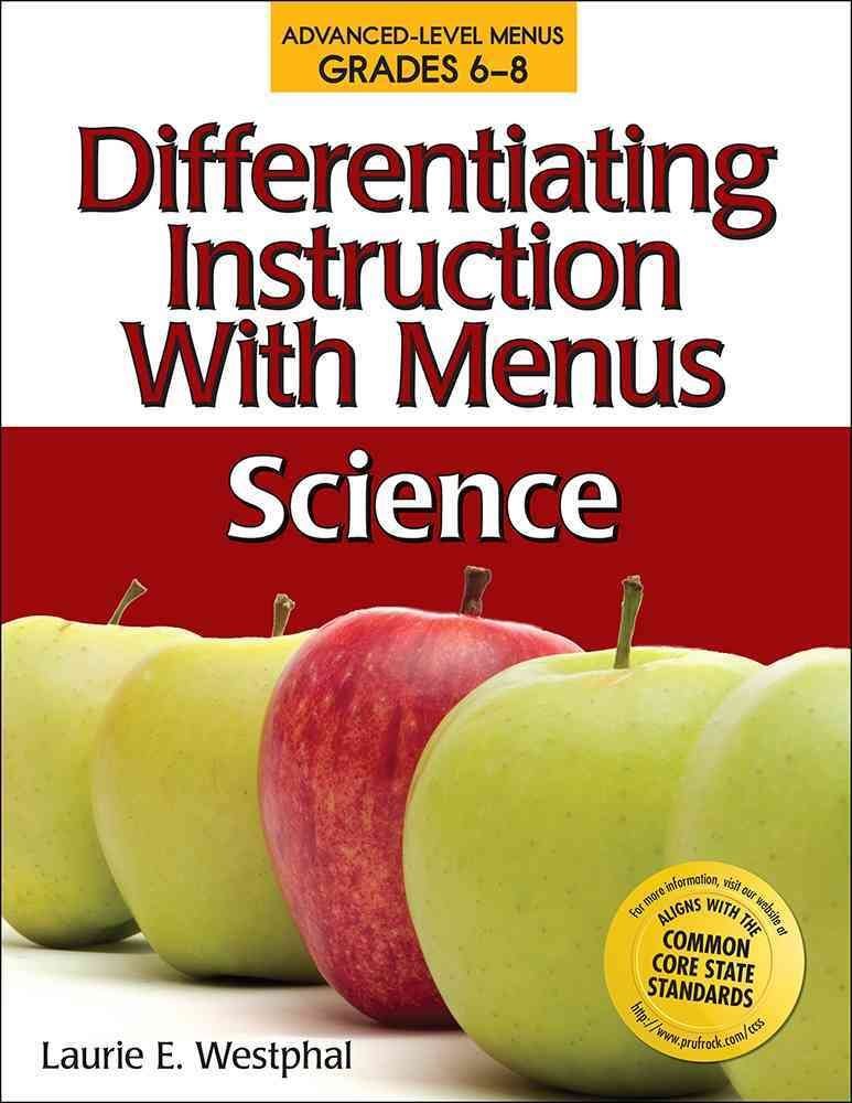 Amazon.com: Differentiating Instruction with Menus: Science (Grades 6-8 ...