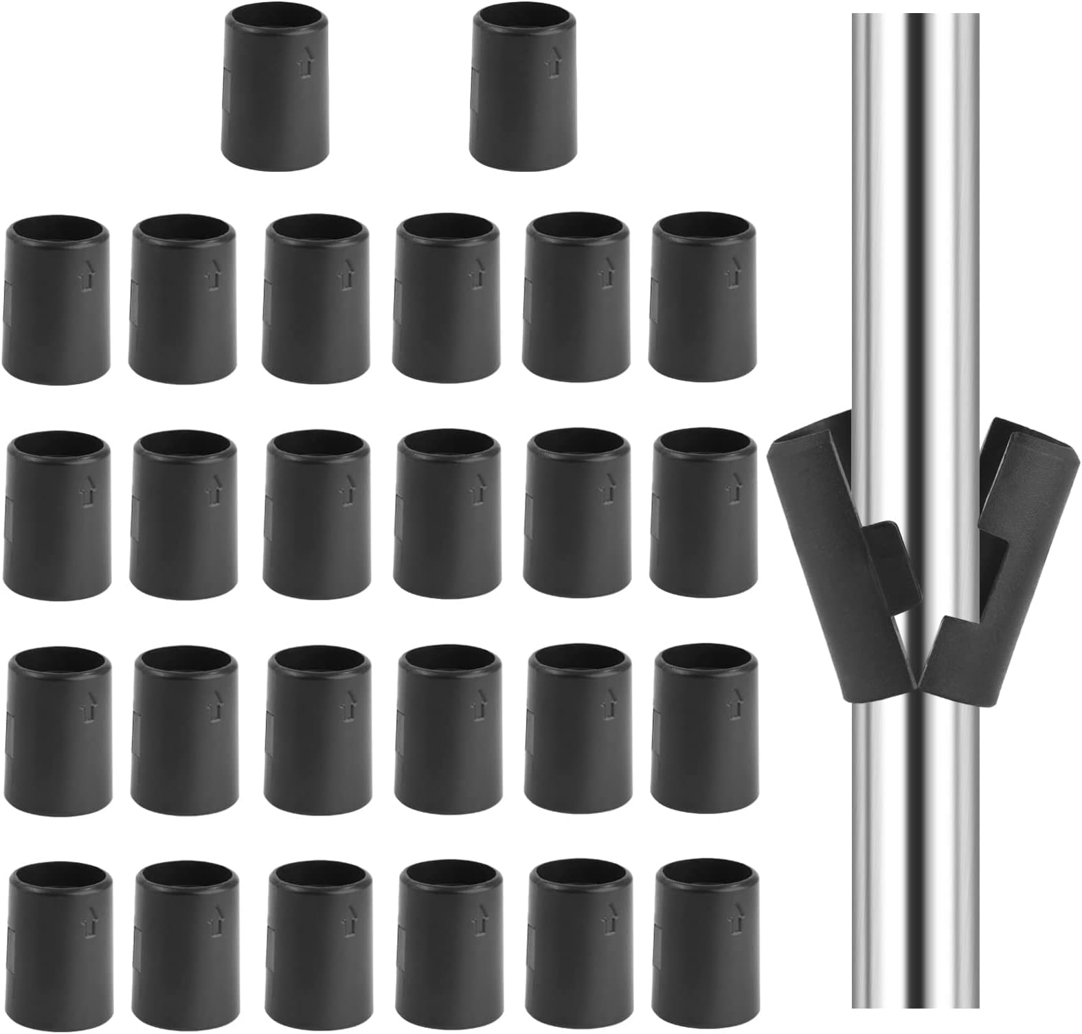 Amazon.com: Wire Shelf Clips - 56 Pack Plastic Metal Shelf Clips, 1 ...