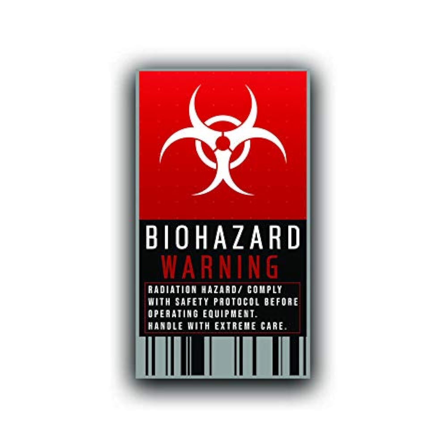 More Shiz Biohazard Warning Label Vinyl Decal Sticker - Car Truck Van ...
